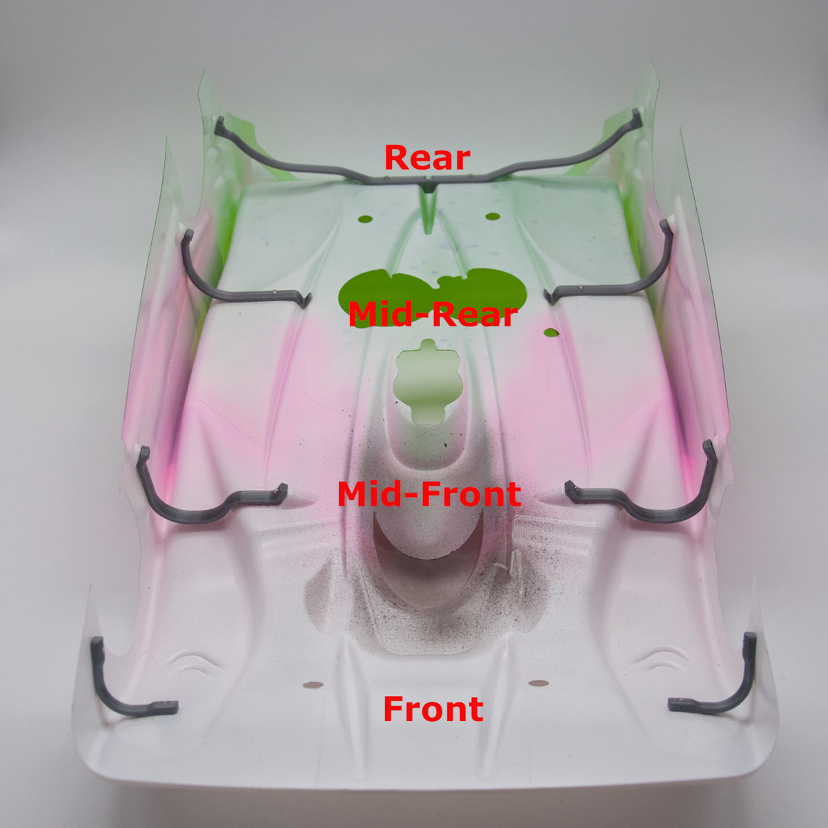 Red1RC Body Stiffeners Front (Universal)